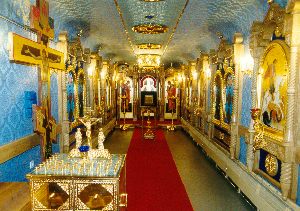 Church in a Train has covered 4000 km of Russian Railroads